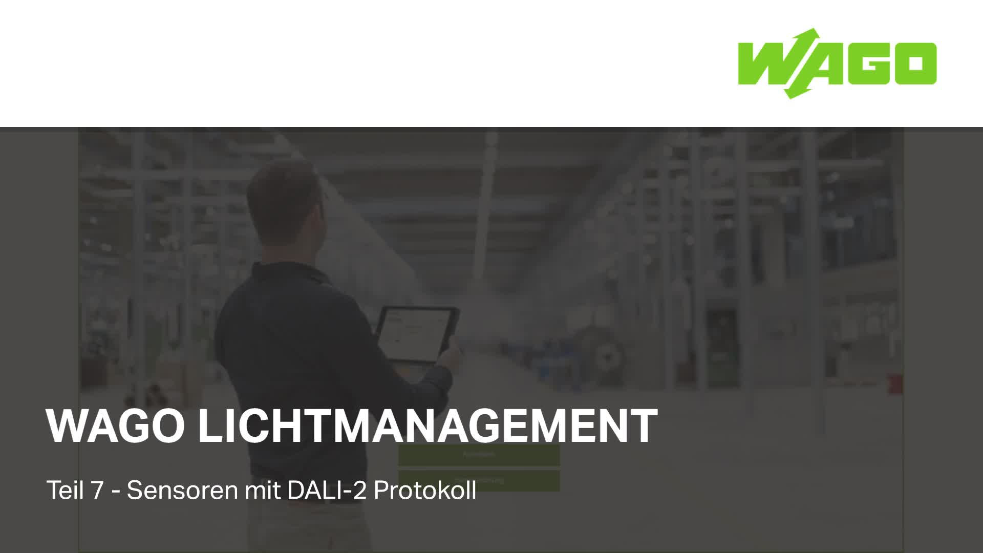 WAGO Aydınlatma Yönetimi ile Aydınlatma Kontrolü | WAGO TR
