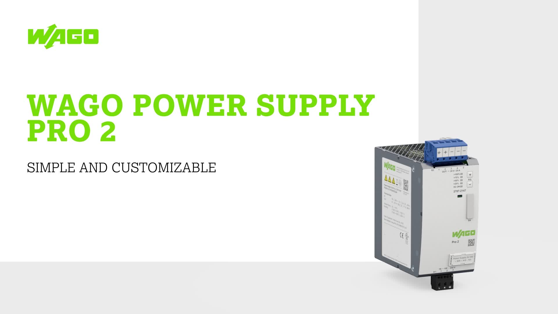 PRO 2 Power Supply Module | WAGO USA